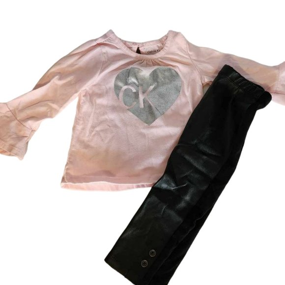 Calvin Klein | Matching Sets | Euc Cavin Klein 2piece Outfit With Faux ...